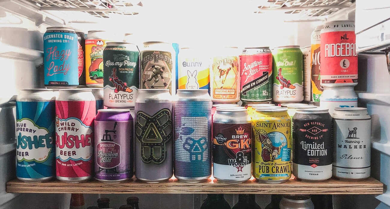 The Beer Fridge and Having Room for Groceries - We