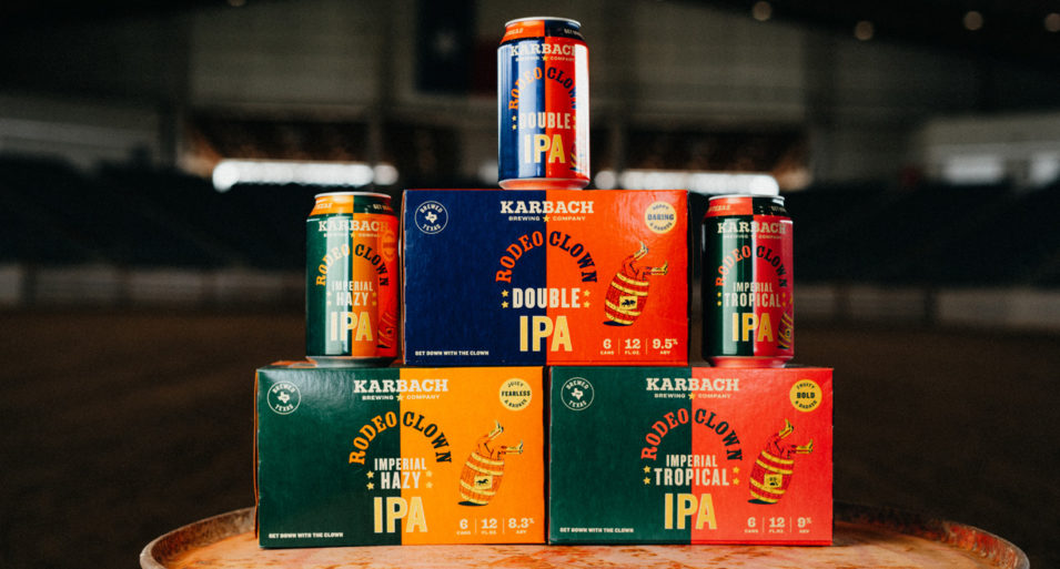 Karbach Rodeo Clown Double IPA Refresh - We Love Houston Beer