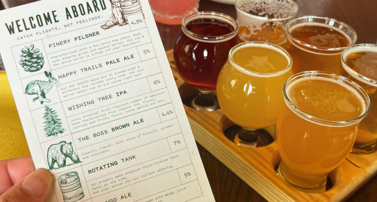 Three Bears Brewery Banff CA - Traidbait Travels - Houston Beer